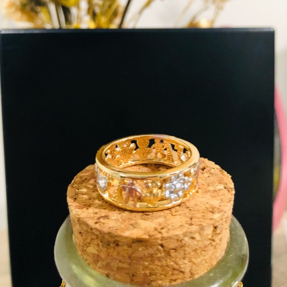 Jewelry | 18k Laminated Gold Ring3 Color Gold | Poshmark